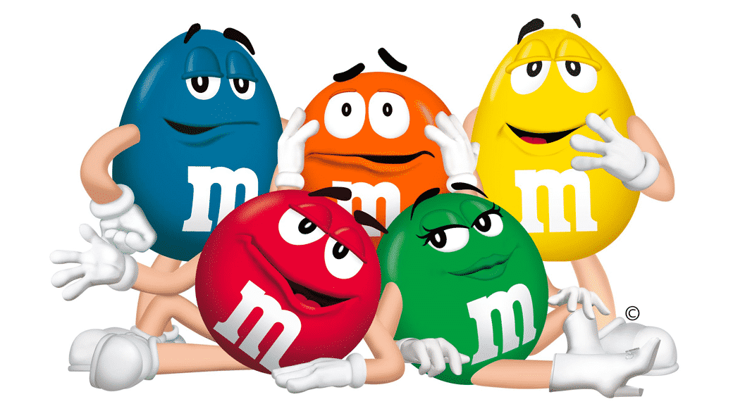 The M&M characters: what's going on there?